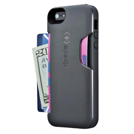 Speck SmartFlex Card Case for Apple iPhone 5/5s, Graphite Gray
