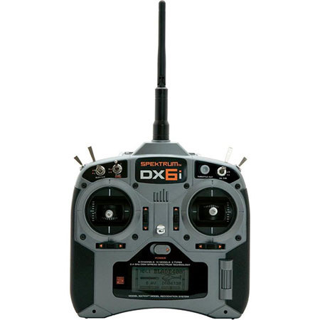 Spektrum DX6i 6-Channel 2.4GHz DSMX Radio System with AR610 Receiver