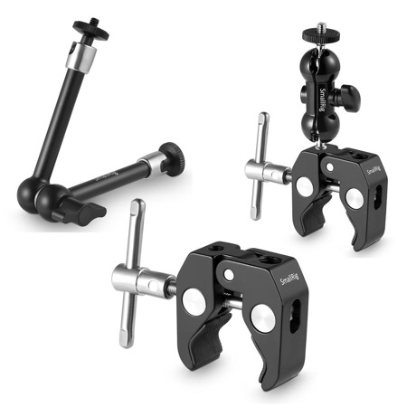SmallRig Articulating Arm, 11" With Double End BallHead / Super Clamp ...