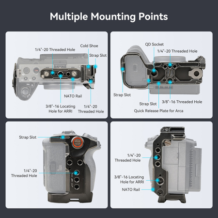 SmallRig 4138 Full Camera Cage for Sony FX30/FX3 - Adorama