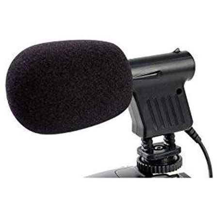 Smith-Victor Directional Condensor Microphone, Shock Mount, Windscreen ...