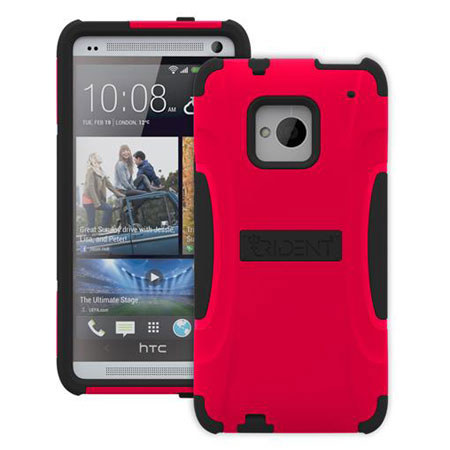 Trident Aegis Case for HTC One/M7, Red - Adorama