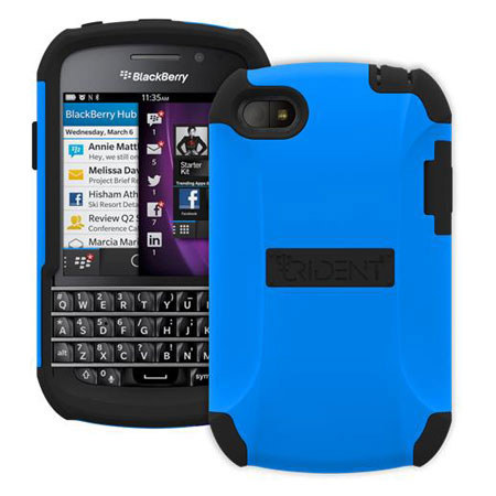Trident Aegis Case for BlackBerry Q10, Blue AG-BB-Q10-BLU - Adorama