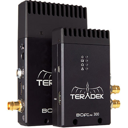 Teradek Bolt Pro 300 3G-SDI Wireless Transmitter and Receiver Set, 300 ...