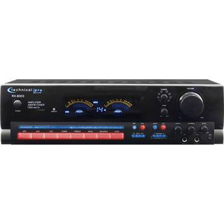 Technical Pro RX503 Receiver with Digital Spectrum, Black - Adorama