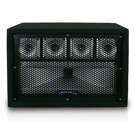 Technical Pro TW50 Professional Carpeted Five-Way Tweeter Box