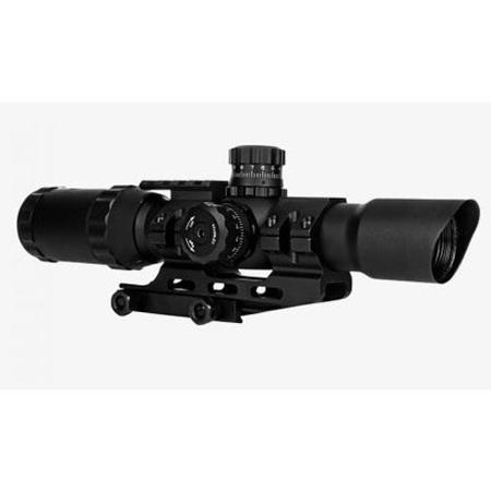 Trinity Force 1-4x28 Assault II Riflescope, Illum. Small Cross Ret ...