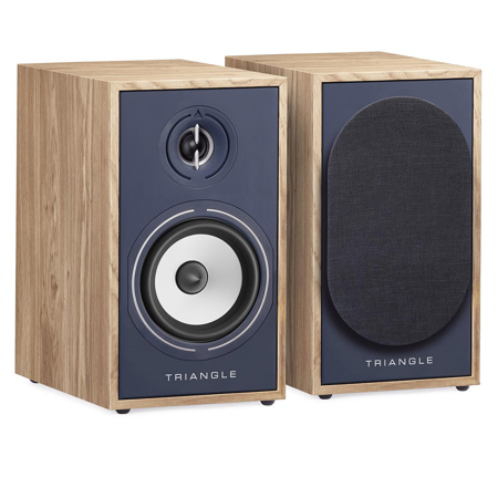 Triangle Borea BR02 80W 2-Way USA Edition Bookshelf Speakers, Pair, Oak ...