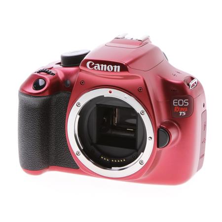 Used Canon EOS Rebel T5 18.0 MP Digital SLR Camera - Red IMCCADRT5R