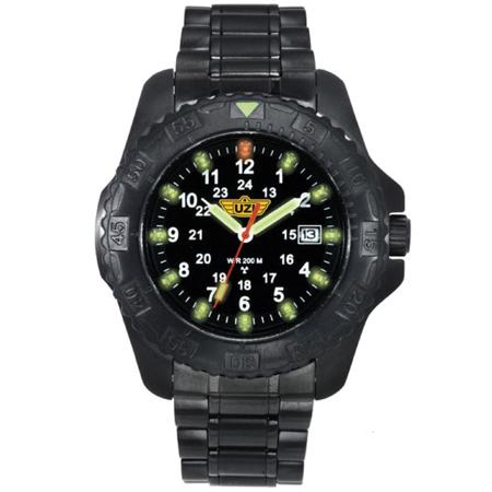 UZI Defender Thailand Movement Men's Watch with Stainless Steel Strap ...