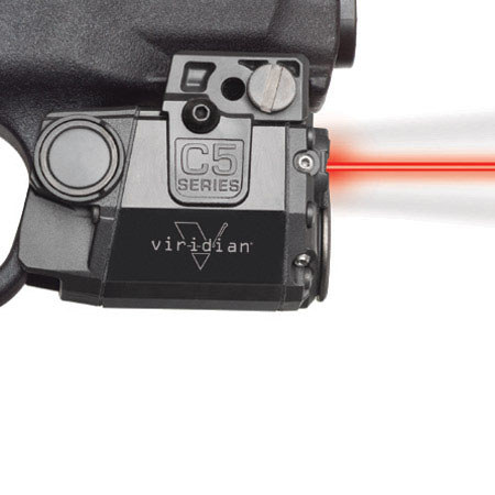 Viridian C5L-R Red Laser with TacLoc Holster for Ruger SR9c, with Light