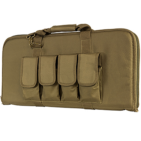 NcStar Vism 28" Padded Gun Case for Tactical Pistols, AOW, Subguns, Tan ...