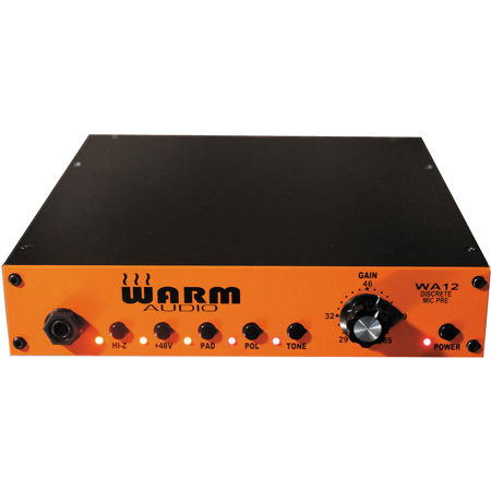 Warm Audio WA12 Single-Channel API 312 Style Microphone Preamplifier