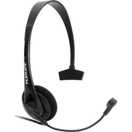 Wintec Industries FileMate H2101 Mono Headset with Microphone with Splitter