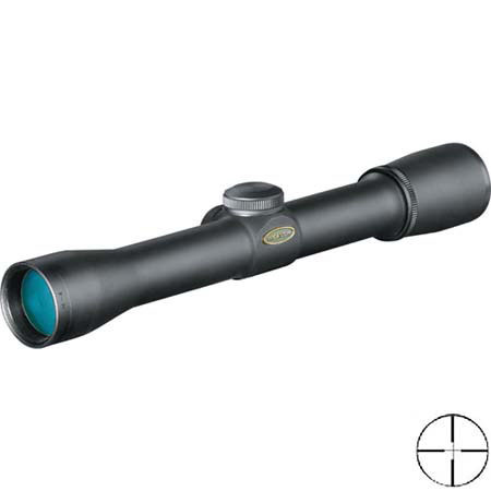Weaver 4x28mm Classic Rimfire RV-4 Riflescope, with Dual-X Reticle, 1" Tube