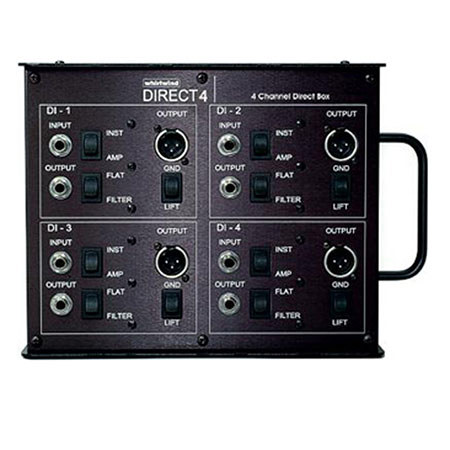 Whirlwind DIRECT4 Four Channel Passive Direct Box DIRECT4 - Adorama