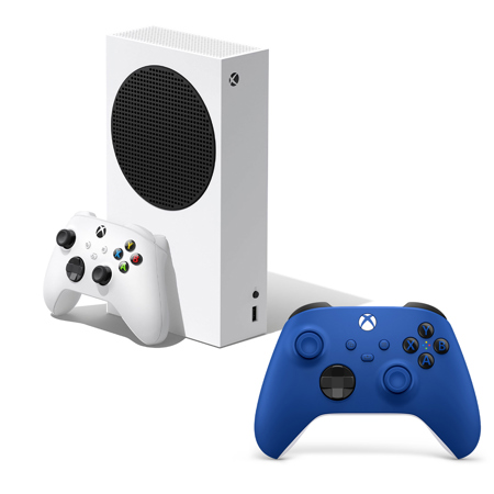 Microsoft Xbox Series S Console, Bundle with Wireless Controller, Shock ...