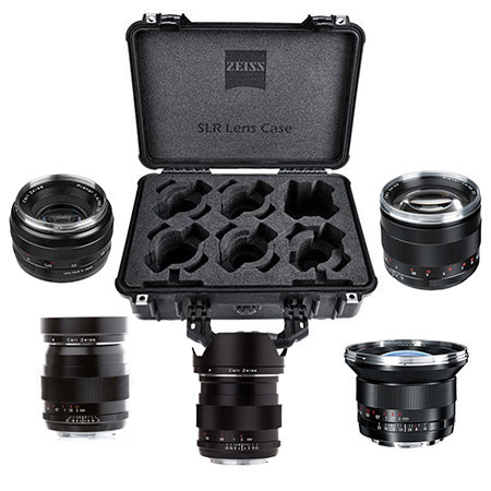 Zeiss SLR ZE Lens Bundle & Transport Case for Canon EF Mount - Adorama