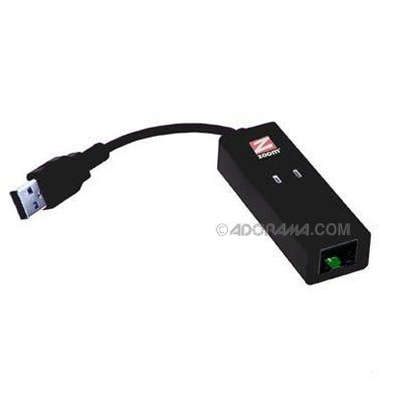 Zoom Telephonics 3095 56K V.92 USB Mini External Modem - Adorama
