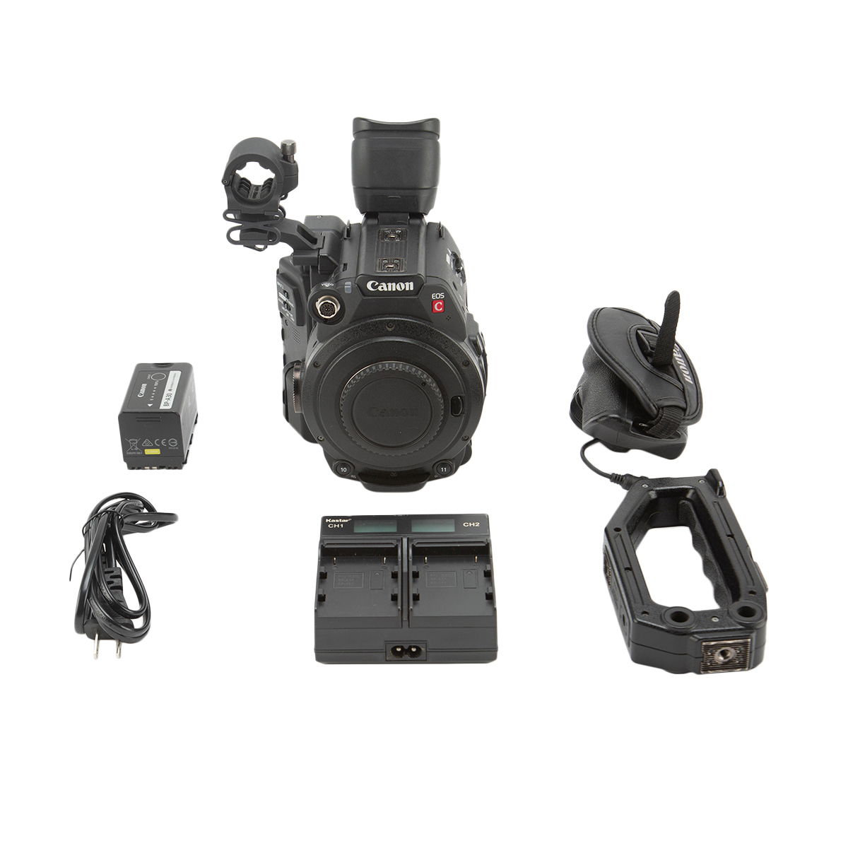 Used Canon EOS C200 Cinema Camcorder Body with Touch Screen LCD, Handle ...