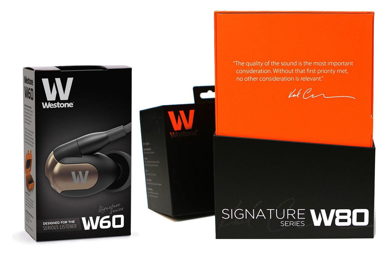 Westone W80 Universal-Fit Earphones, Eight Balanced Armature Drivers 78508