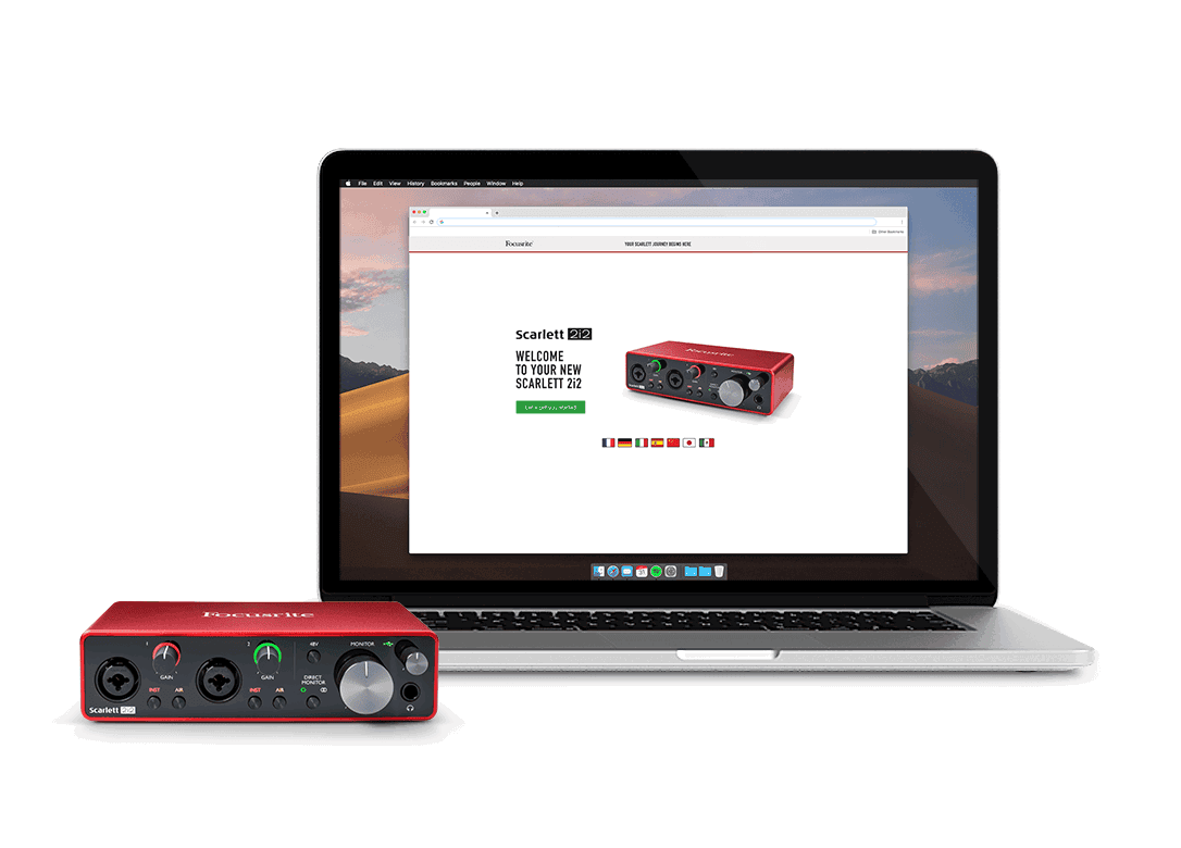 Focusrite Scarlett 2i2 3rd Gen 2x2 USB Audio Interface w/SW, w/H&A Mic ...