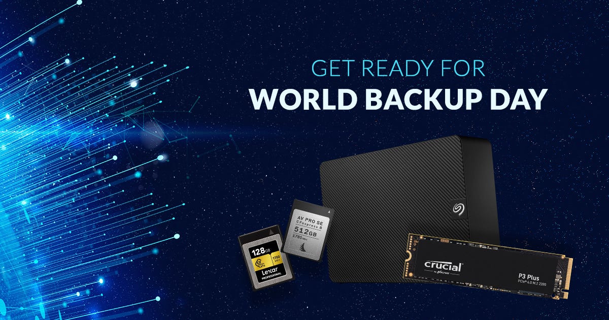 Digital Storage Solutions for World Backup Day | Adorama
