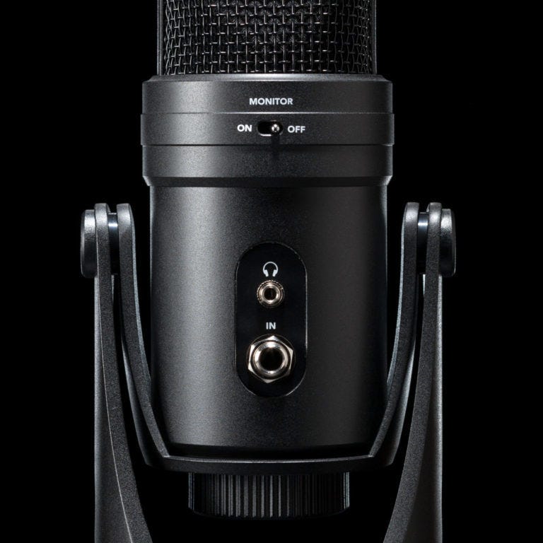 Samson G-Track Pro Studio USB Condenser Mic W/Headphones & Pop Filter