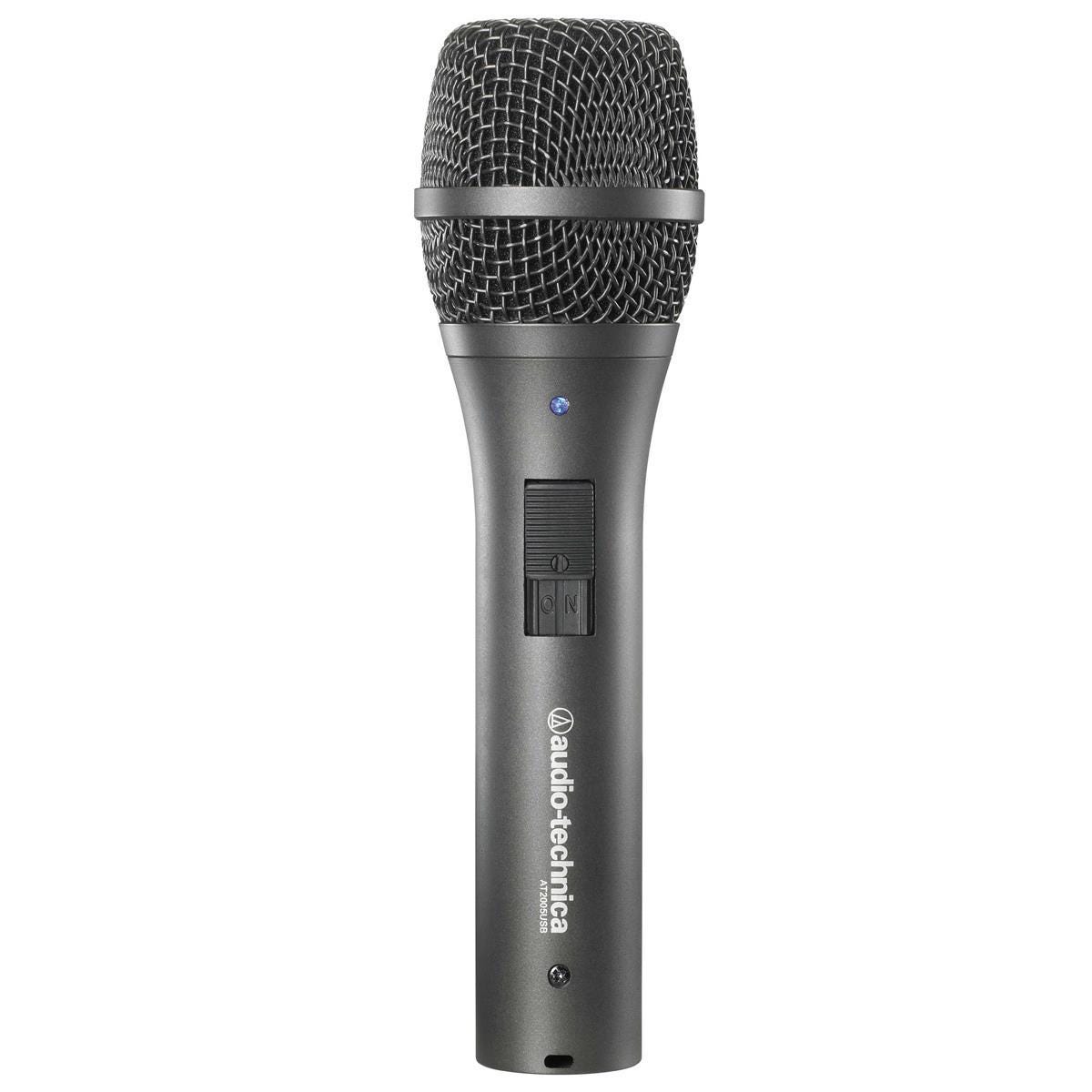 Audio-Technica AT2005USB Microphone Pack with ATH-M20x, Boom & Mini-USB ...