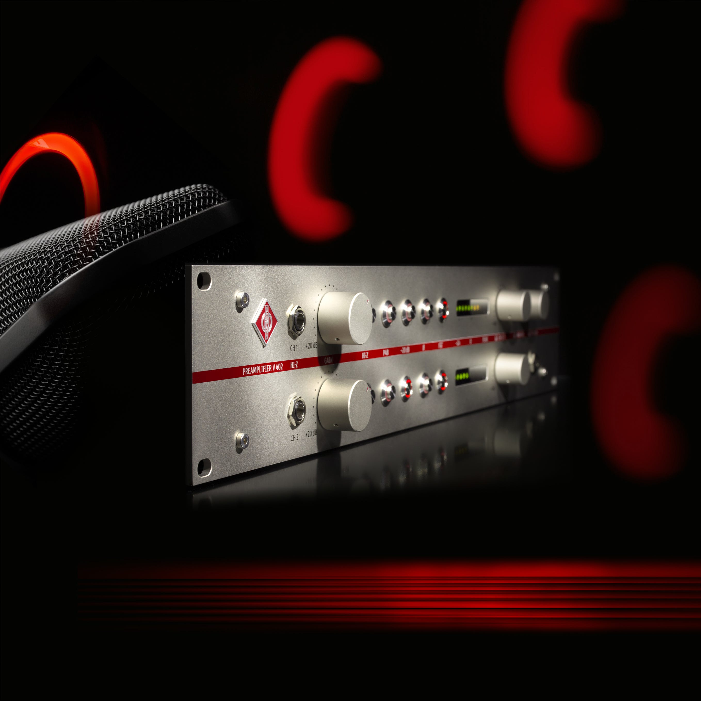 Neumann V 402 2-Channel Studio Microphone Preamplifier - Adorama