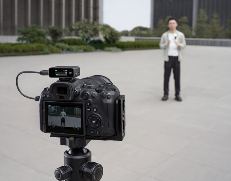 DJI Mic 2.4GHz Compact Digital Wireless Microphone System/Recorder CP ...