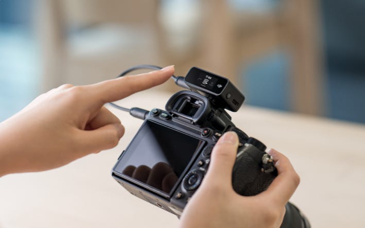 DJI Mic 2.4GHz Compact Digital Wireless Microphone System/Recorder CP ...