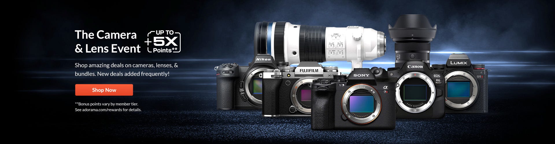 Cameras, Lenses, Audio, Video, Drones & Instruments | Adorama