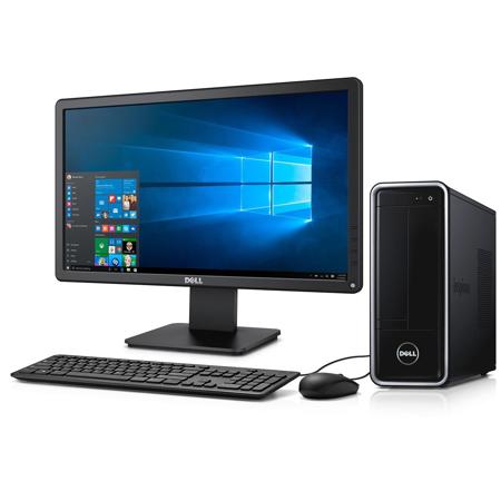 Dell Inspiron 3000 Small Desktop Computer with 19.5" Widescreen Monitor ...