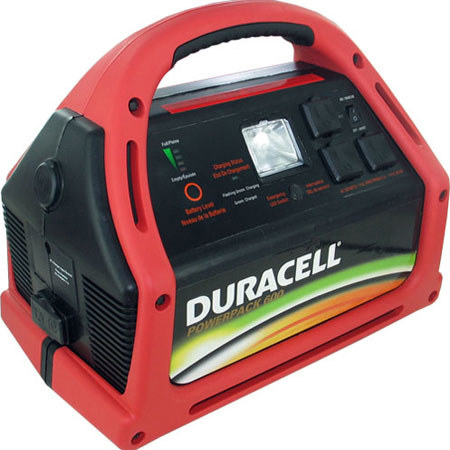 Duracell DRPP600 Powerpack 600 Jump Starter and Emergency Power Source ...