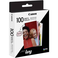 Canon IVY 2 Mini Photo Printer, Pure White with ZINK Sticker Paper ...