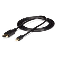 StarTech 6' DisplayPort 1.2 Cable with Latches, 30 AWG DISPLPORT6L