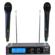 Audio 2000s VHF Dual-CH Wireless System, Includes Receiver & 2x ...