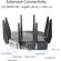 ASUS ROG Rapture GT-AXE11000 Wireless Tri-Band Wi-Fi Gigabit Gaming ...