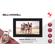 Bell & Howell 10.1" HD Touchscreen Smart Digital Photo Frame, White ...