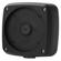 Dahua PFA124 Waterproof Junction Box for DH-HAC-PFW3601N-A180 Camera, Black