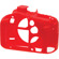 easyCover Silicone Protection Case for Canon EOS 7D Mark II Camera, Red ...
