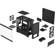 Fractal Design Pop Mini Air RGB Clear Tempered Glass Micro-ATX Case ...