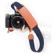 FOTOstrap Navy Camera Strap - Genuine Leather & Duck Fabric FOTONAV