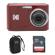 Kodak PIXPRO FZ45 Friendly Zoom 16MP FHD Digital Camera, Red, w/32GB Card & Bag FZ45-RD-K