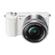 Sony Alpha a5100 Mirrorless with 16-50mm OSS Lens, White ILCE-5100L/W