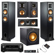 Klipsch Reference R-26FA 5.0 Home Theater System, Black w/Denon AVR ...