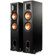 Klipsch Reference R-28PF Floorstanding Speakers, Black, Pair - Adorama