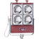 Mole-Richardson 2600 Watt Molequartz Four-Light Molefay 5581 - Adorama