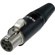 Neutrik Rean RT5FC-B 5-Pole TINY XLR Female Connector, Black Shell,Gold ...